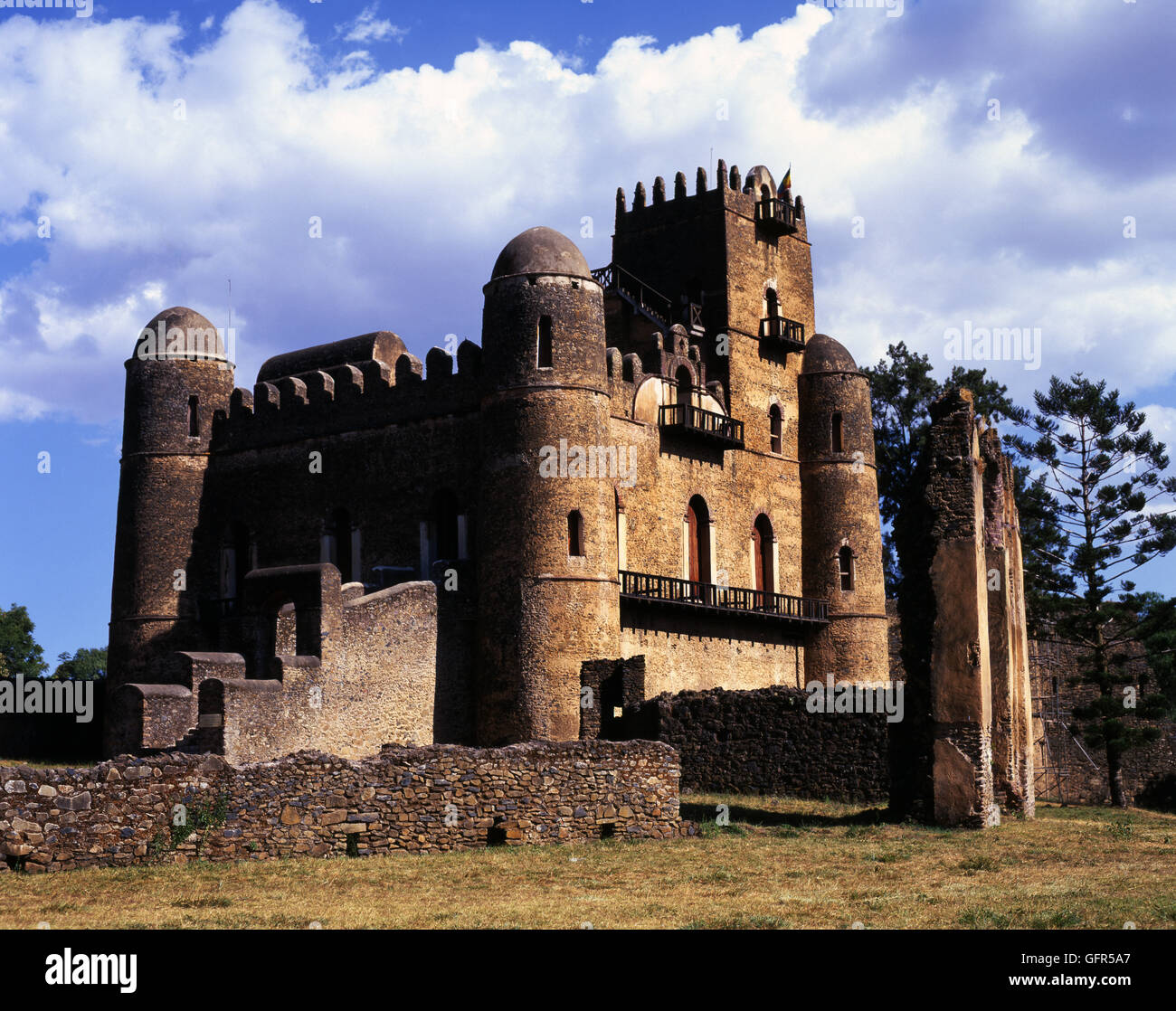 Gondar, founded by Emperor Fasilidas around 1635, is famous for its ...