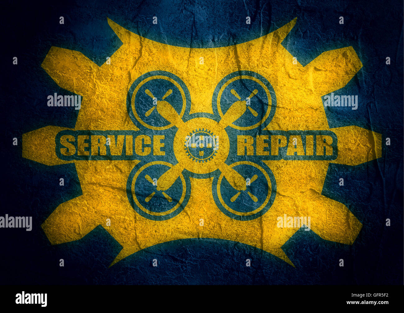Aviation repair logo hi-res stock photography and images - Alamy