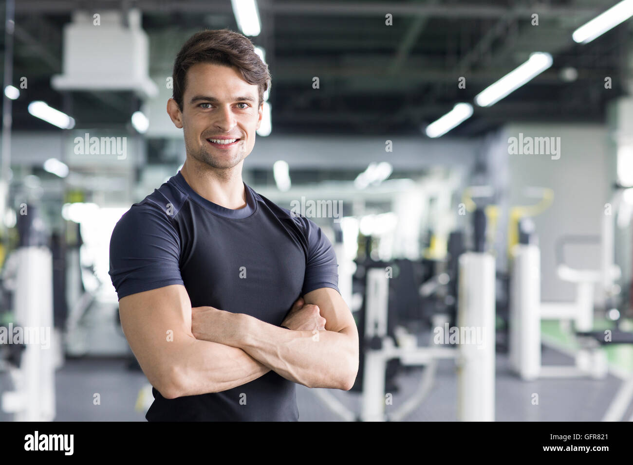 Portrait instructor standing indoors hi-res stock photography and ...