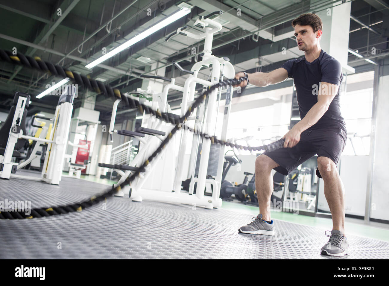 Wide squat exercise hi-res stock photography and images - Alamy