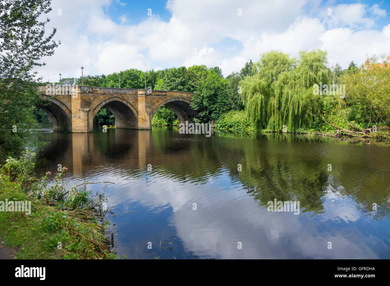 Yarm Bridge River Tees High Resolution Stock Photography and Images - Alamy