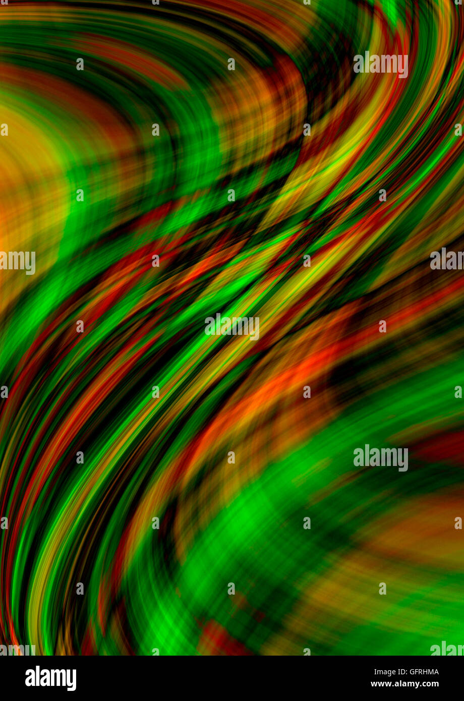 Motley intersecting luminous colored waves and lines Stock Photo - Alamy