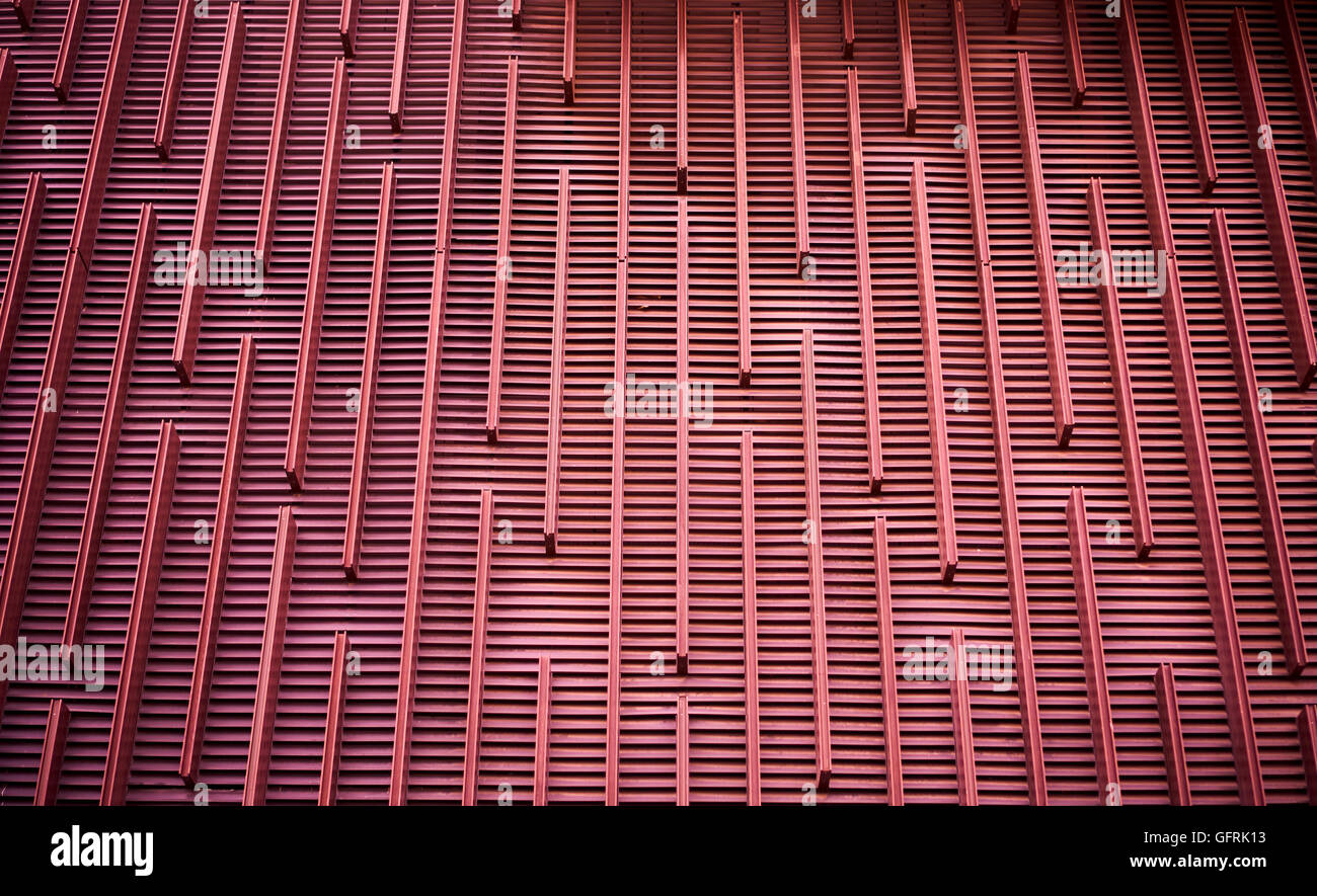 modern red pattern wall Stock Photo - Alamy