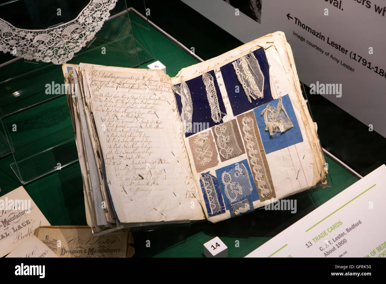 UK, England, Bedfordshire, Bedford, The Higgins Museum, Thomas Lester ...