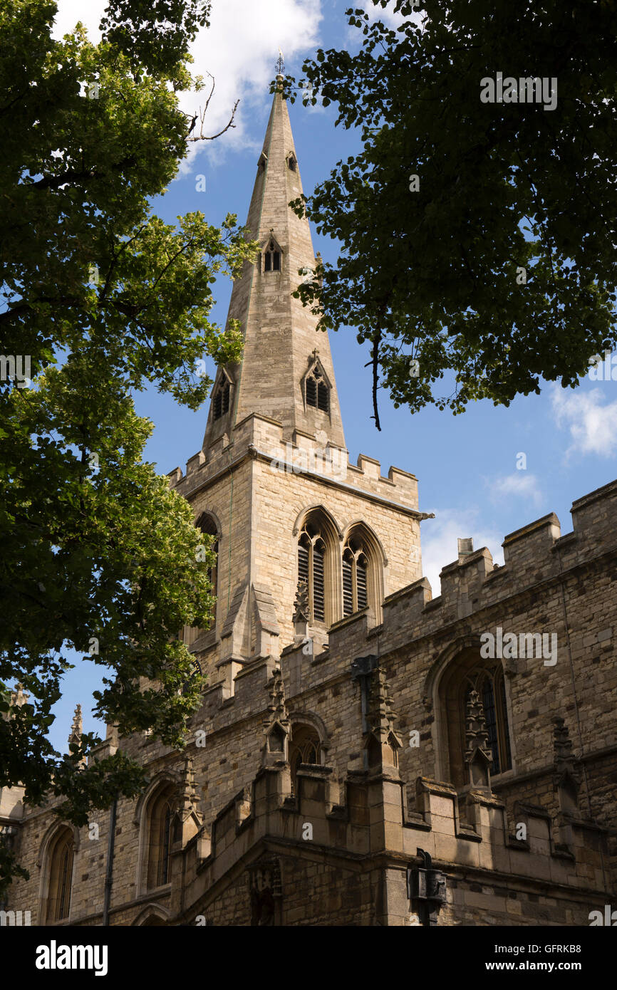 English church spire and town square hi-res stock photography and ...