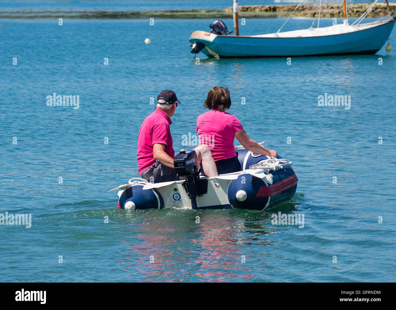 Inflatable dinghy hi-res stock photography and images - Alamy