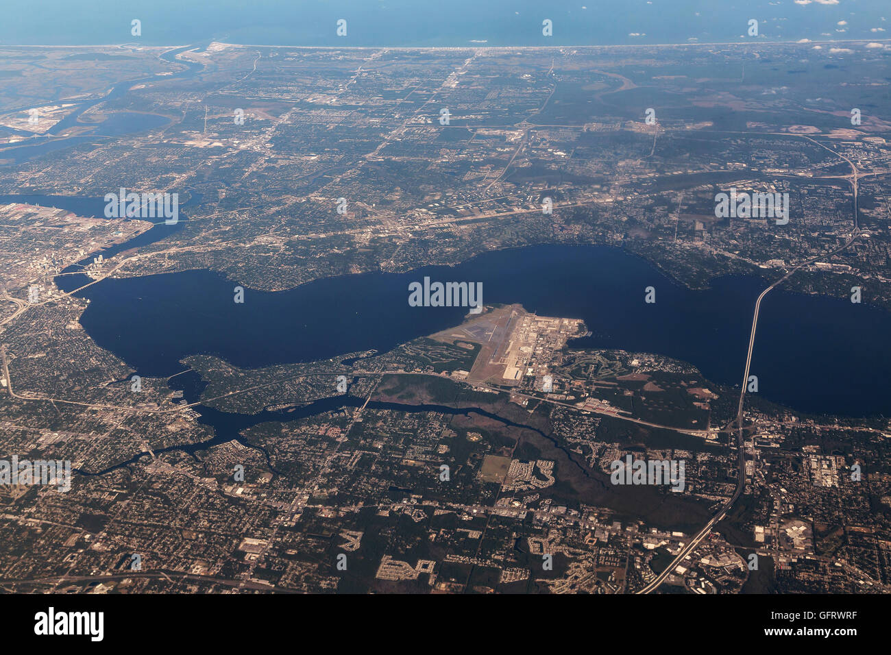 Jacksonville aerial hi-res stock photography and images - Alamy