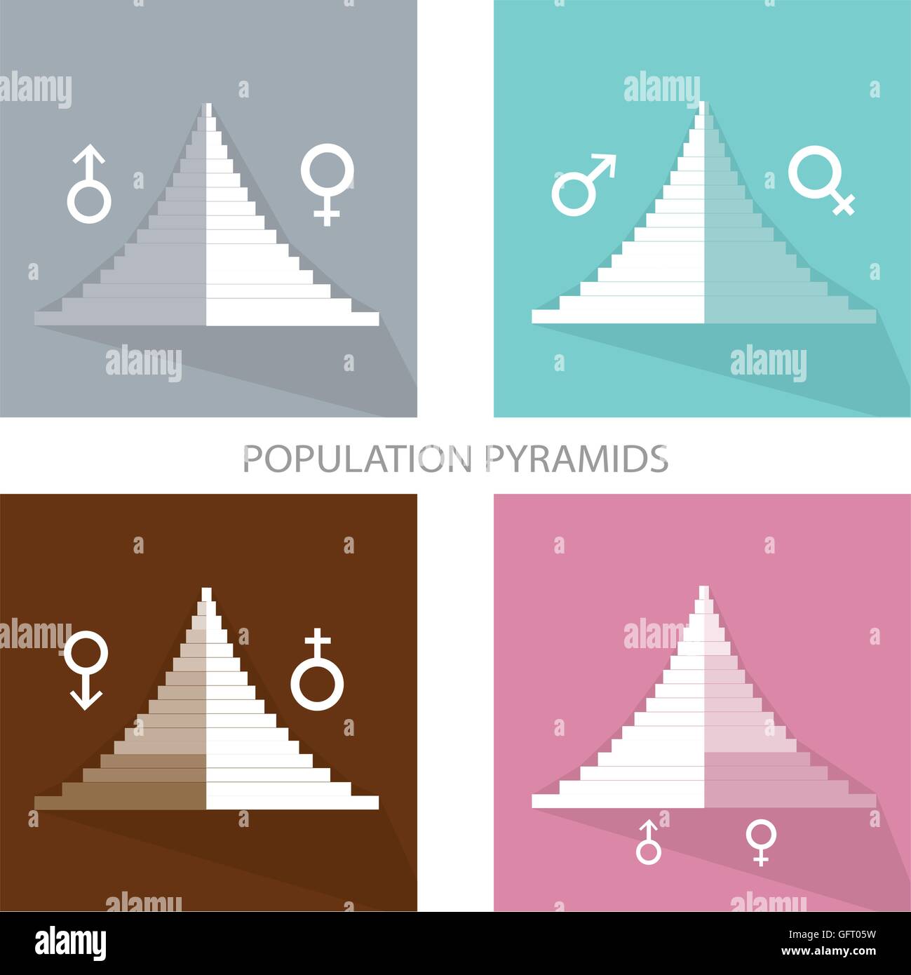 Population And Demography Illustration Of Detail Of Population