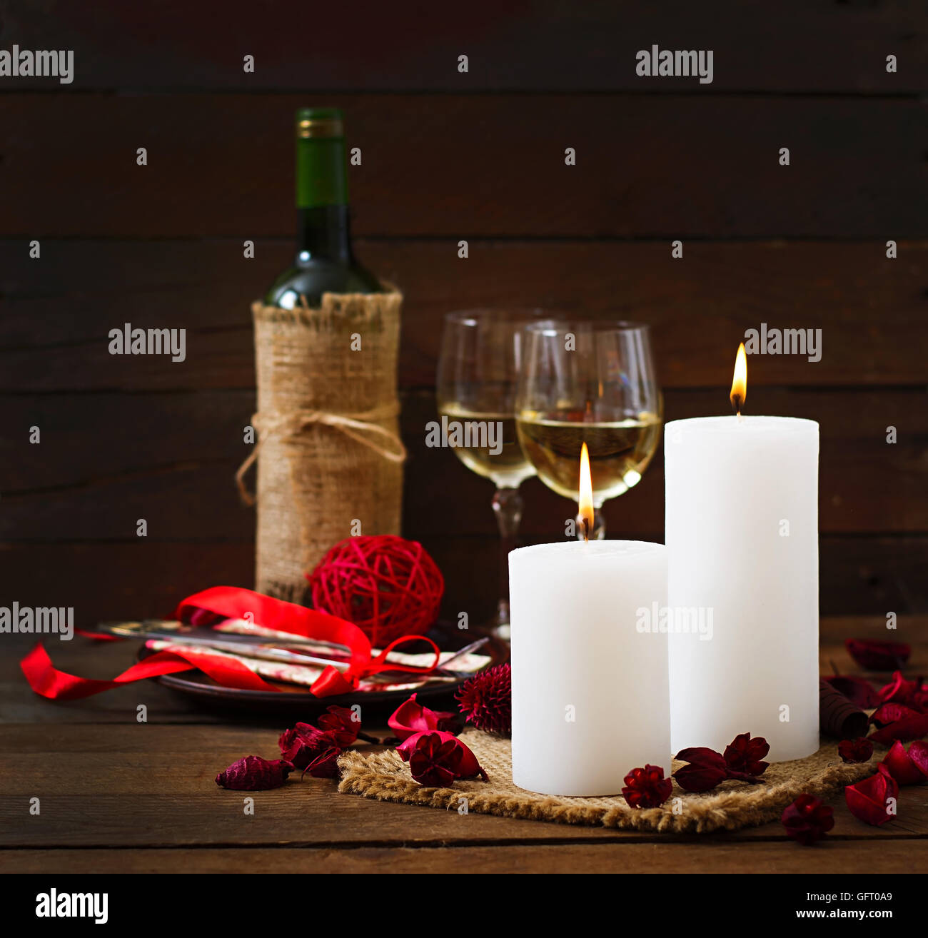 Couple passionate candles hi-res stock photography and images - Alamy