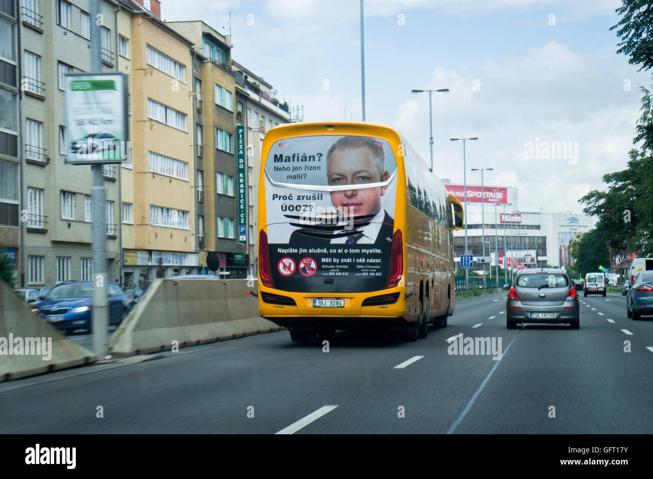 Student Agency coach, Minister Chovanec portrait Stock Photo - Alamy