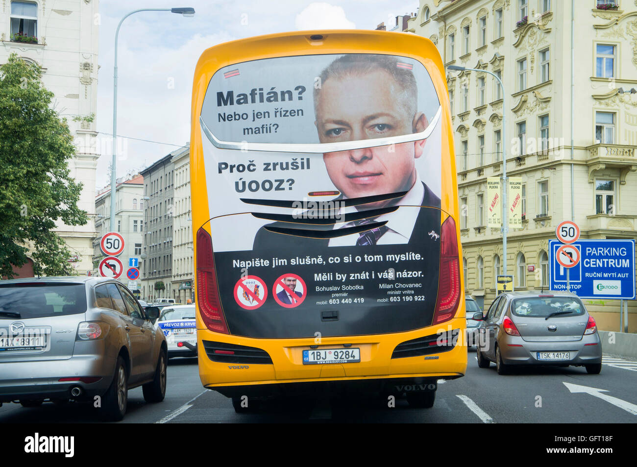 Student Agency coach, Minister Chovanec portrait Stock Photo - Alamy