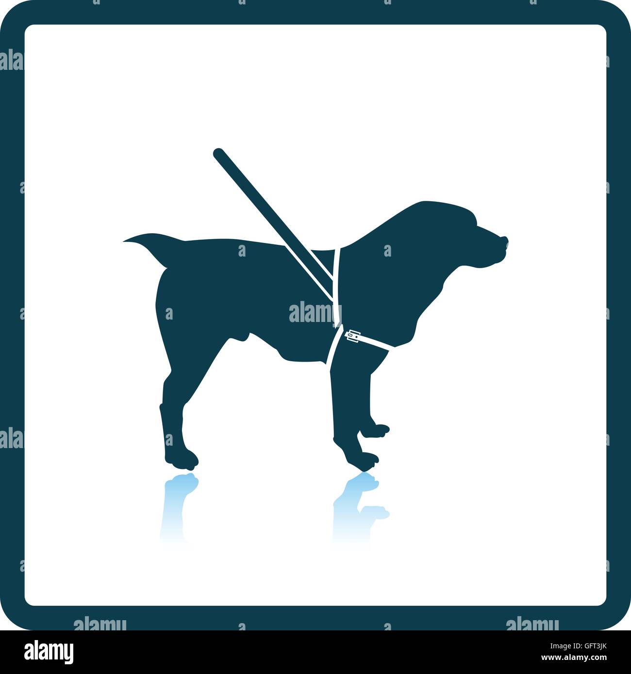 Reflection dog Stock Vector Images - Alamy