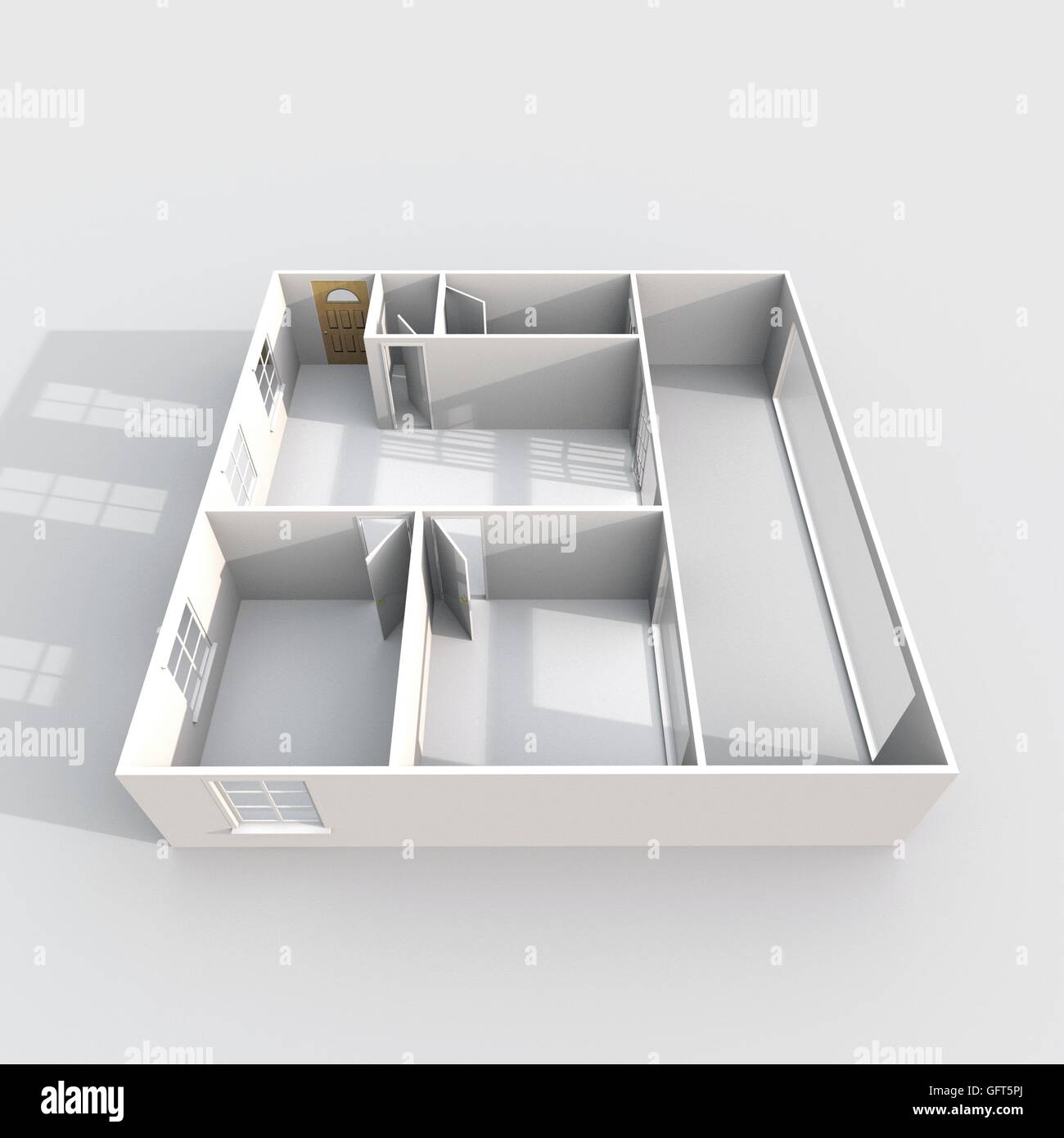 Cutaway Section House High Resolution Stock Photography and Images - Alamy