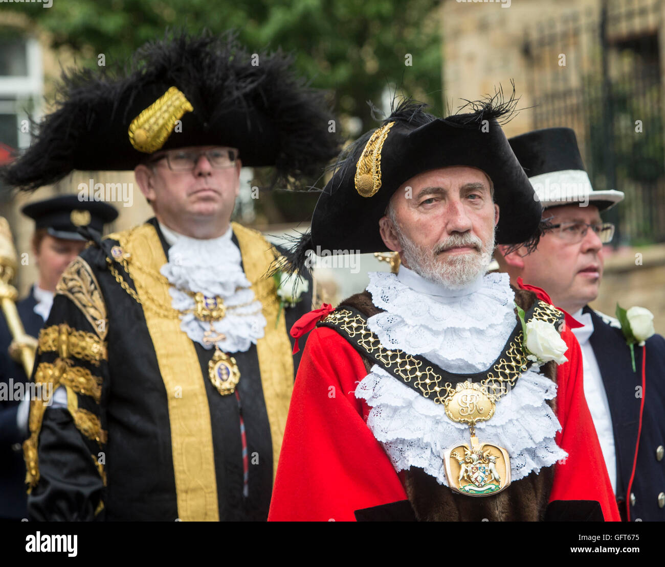 A parade of Lord Mayors, Mayors and other Civic Heads from across ...