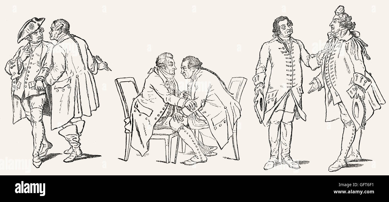 August Wilhelm Iffland, 1759-1814, a German actor, director and ...