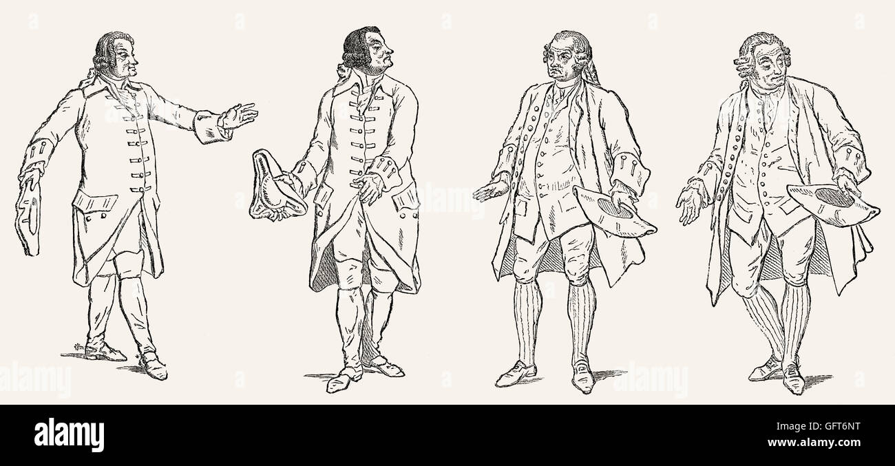 August Wilhelm Iffland, 1759-1814, a German actor, director and ...