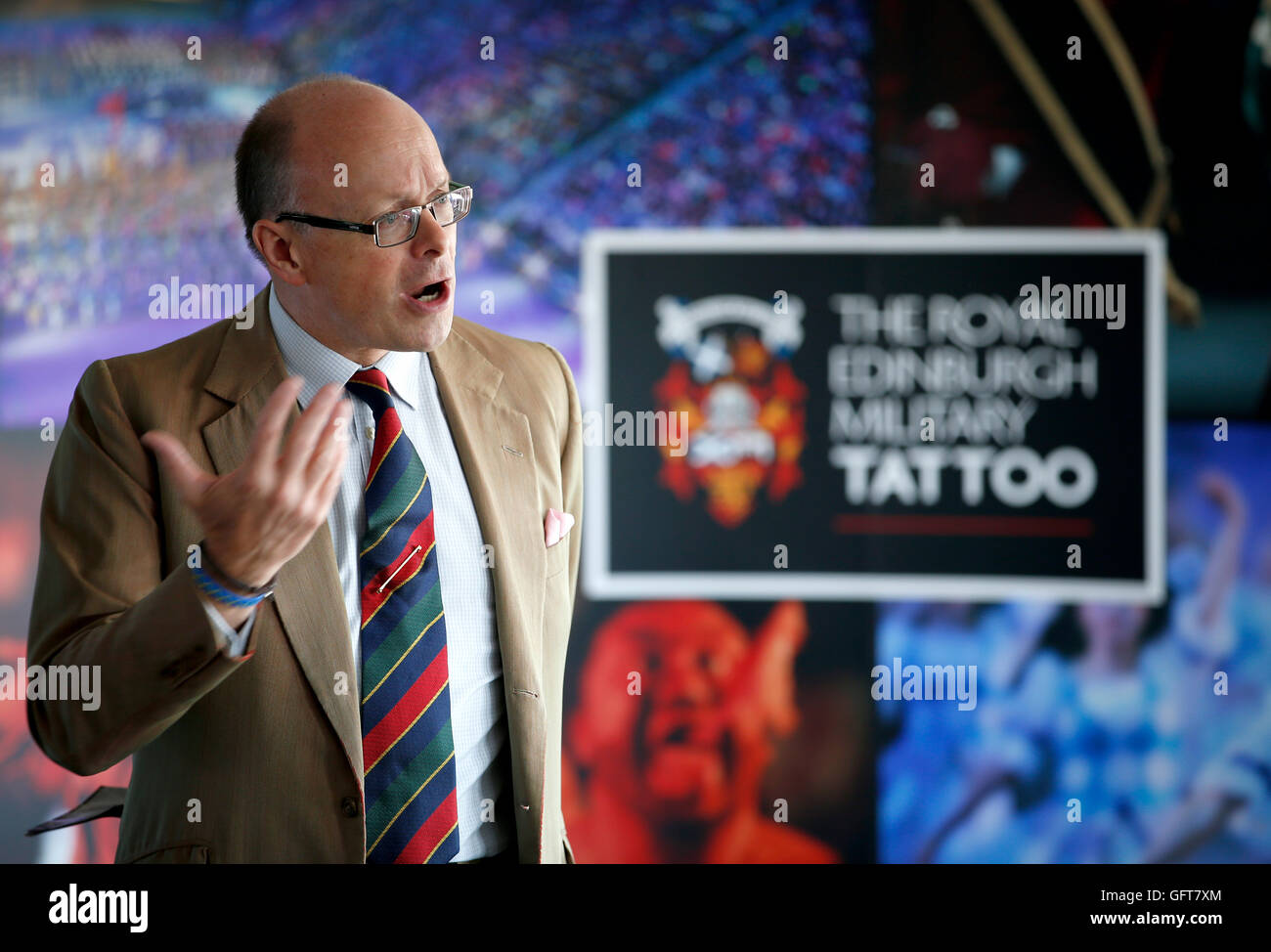 He unveils official programme hi-res stock photography and images - Alamy