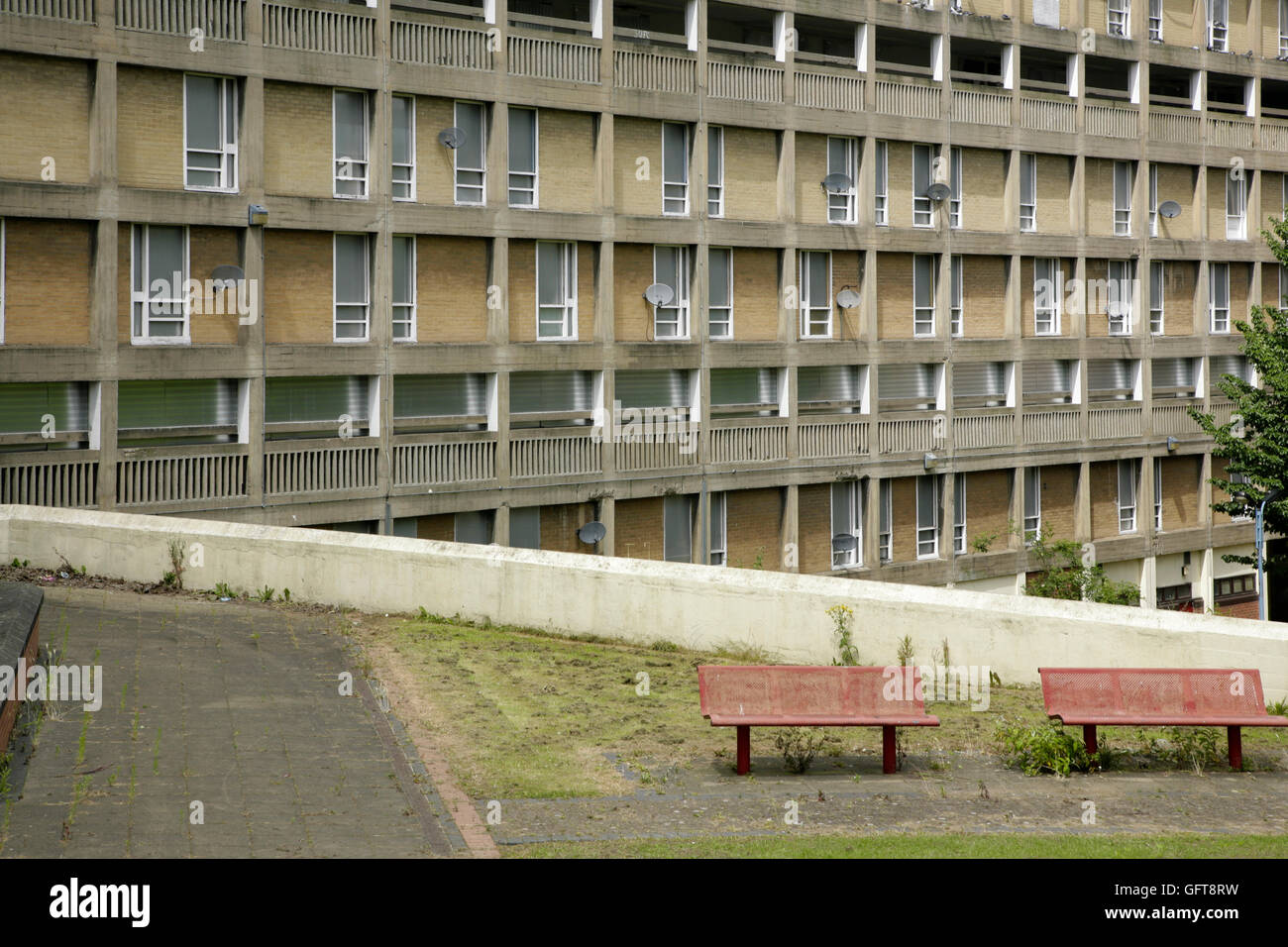 The Grade II* listed Park Hill flats, Sheffield, UK Stock Photo - Alamy