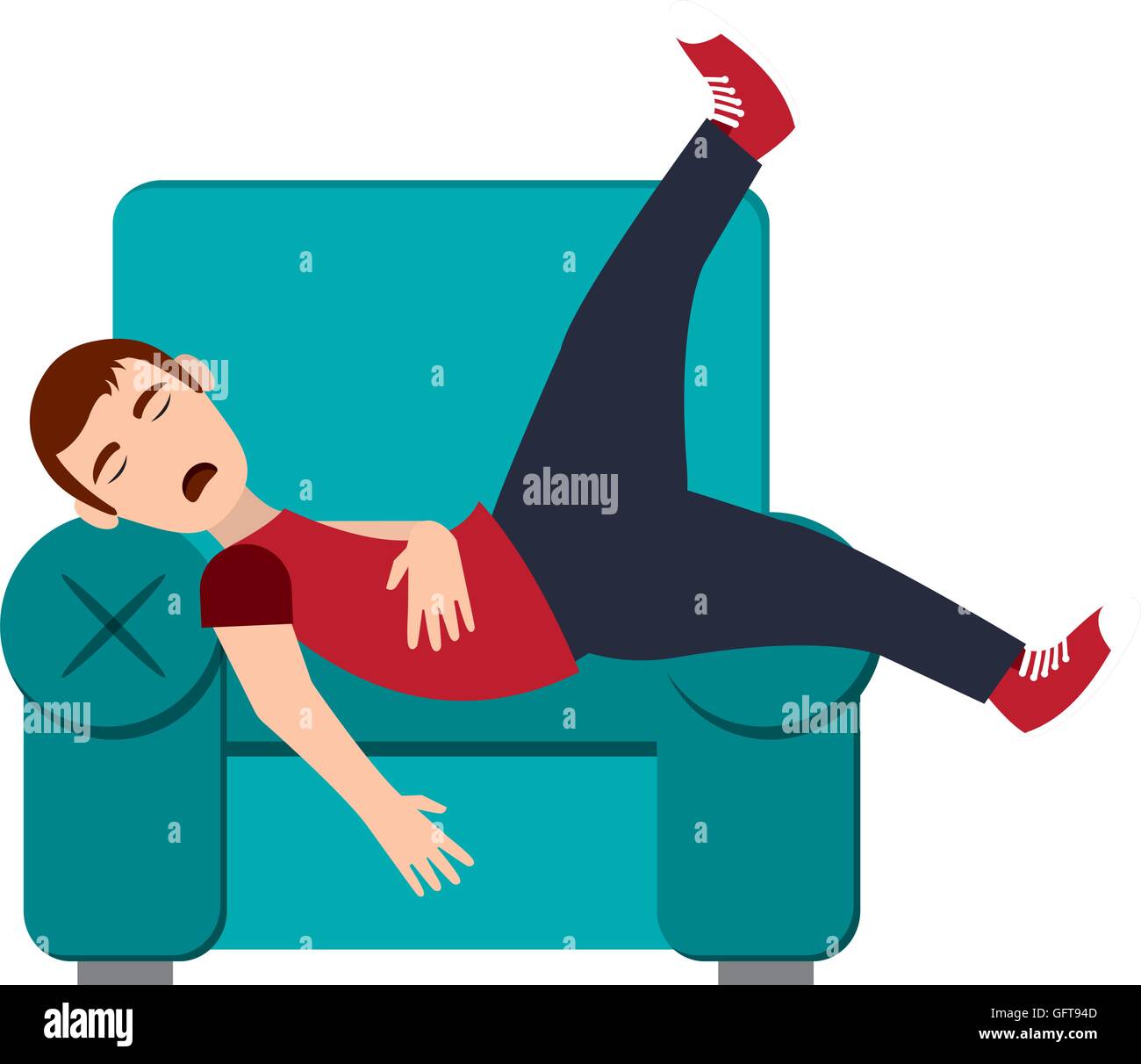 person sleeping icon Stock Vector Image & Art - Alamy