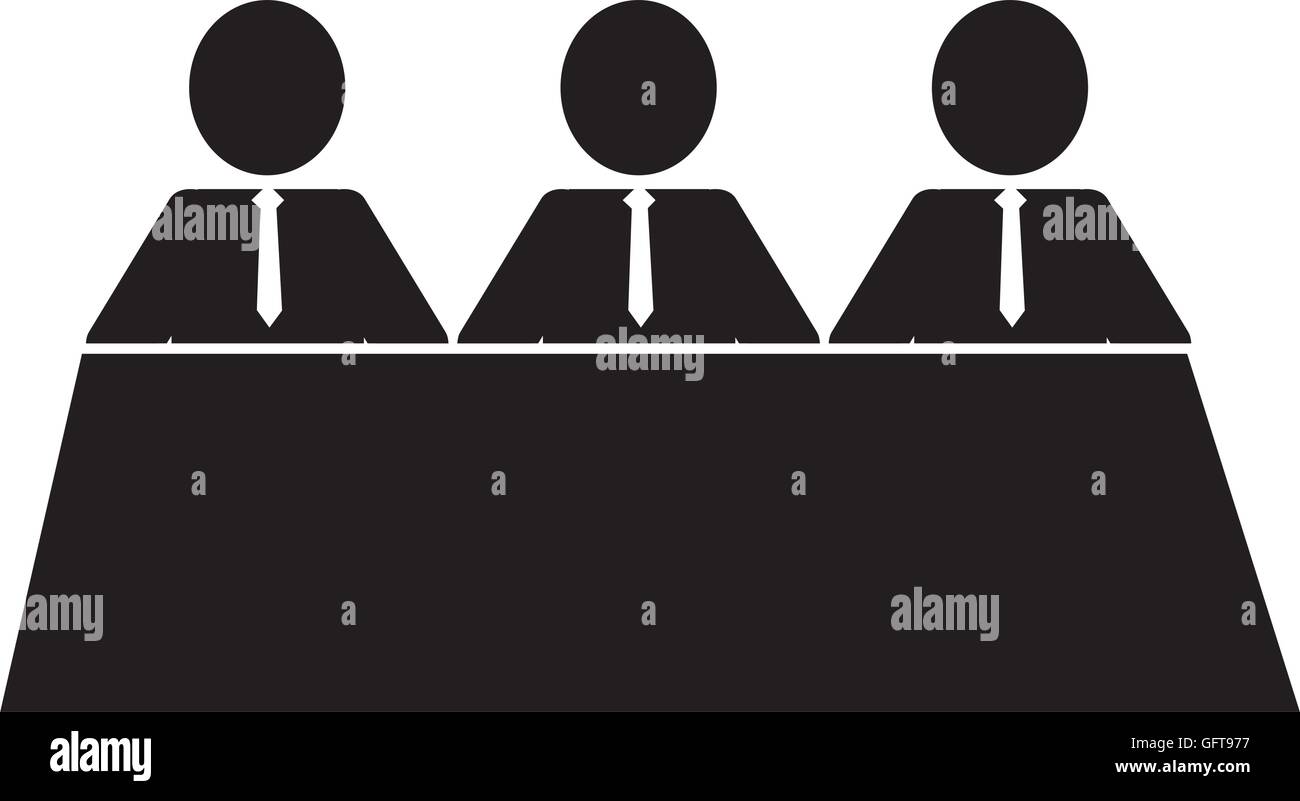 three businessmen icon Stock Vector Image & Art - Alamy
