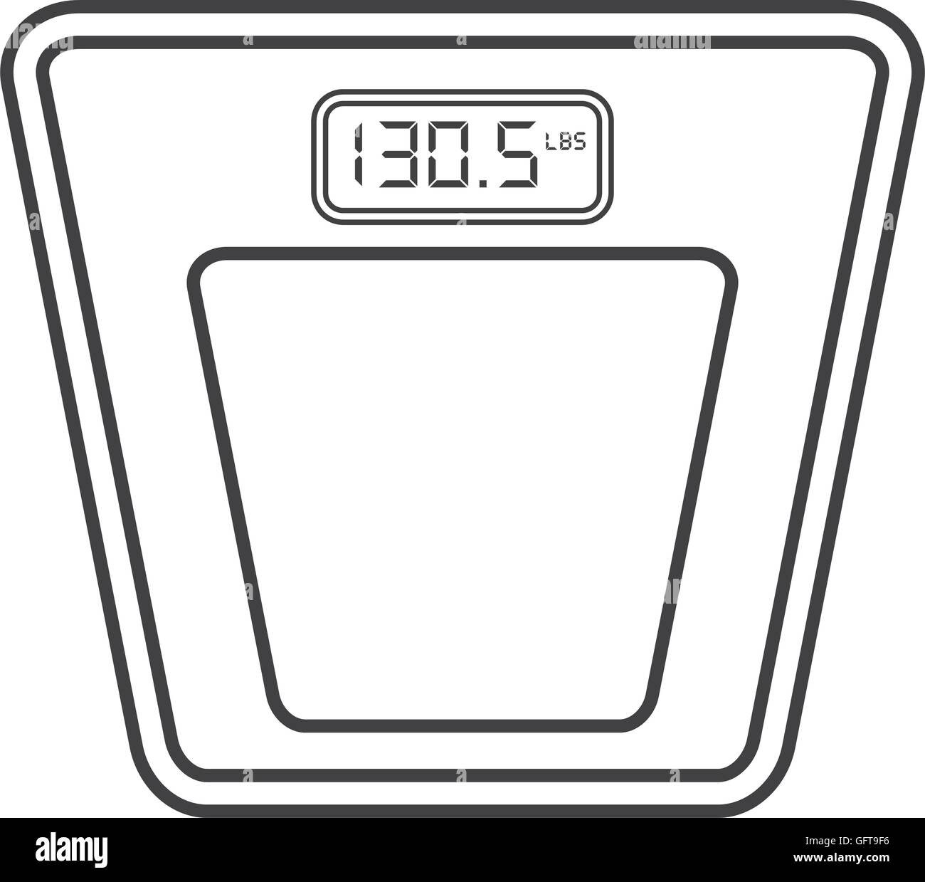 digital scale icon Stock Vector Image & Art - Alamy