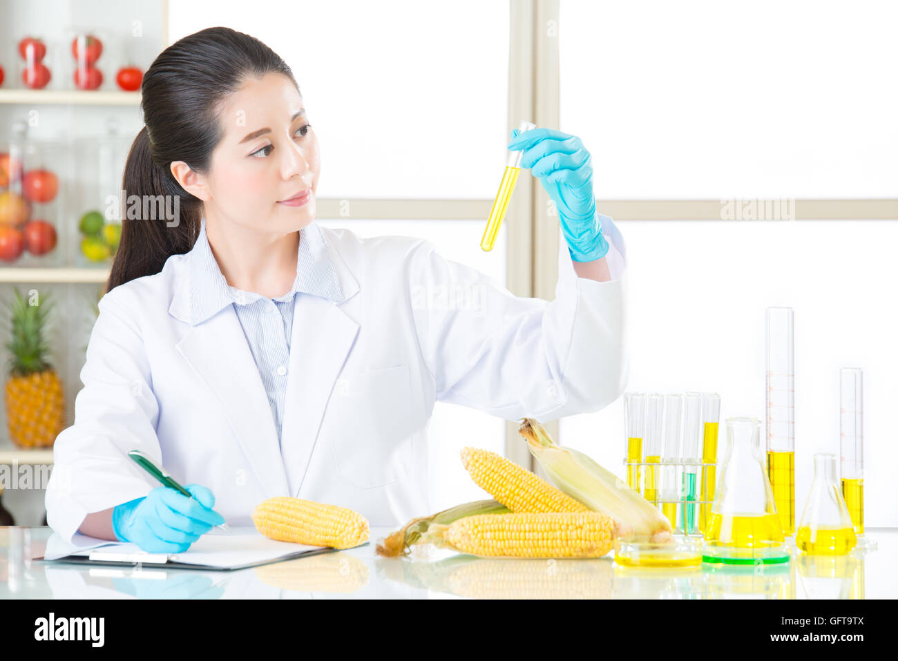 Examining genetic modification food test result is important for ...