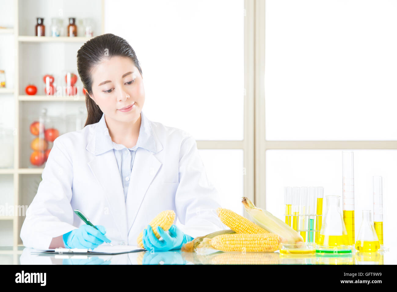 genetic modification food test is very important for human health Stock ...