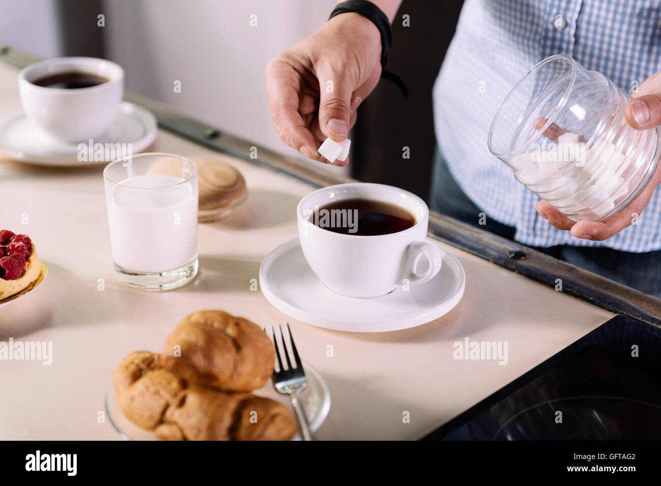 Put Sugar High Resolution Stock Photography and Images - Alamy