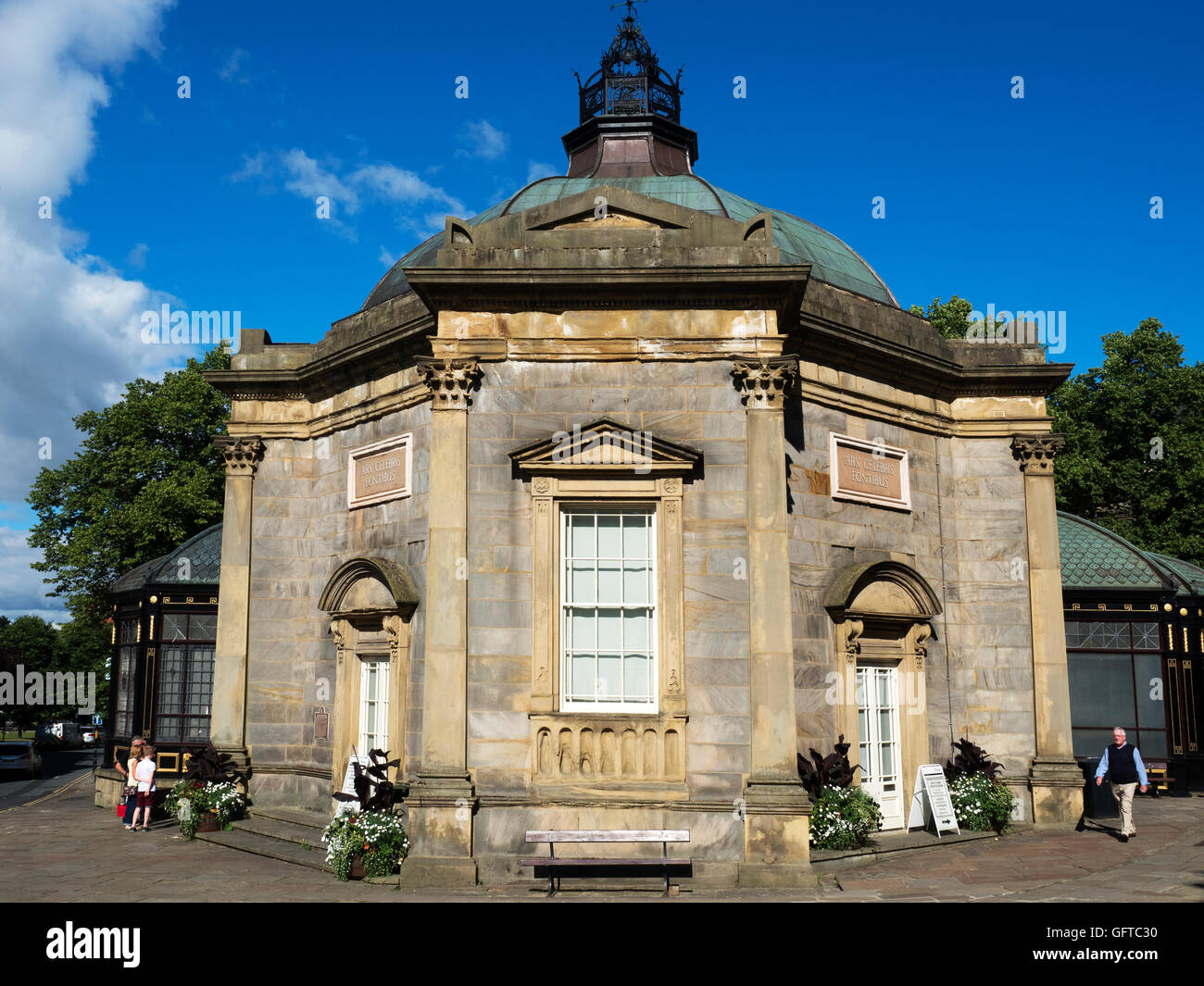 The Royal Pump Room Museum at Harrogate North Yorkshire England Stock ...