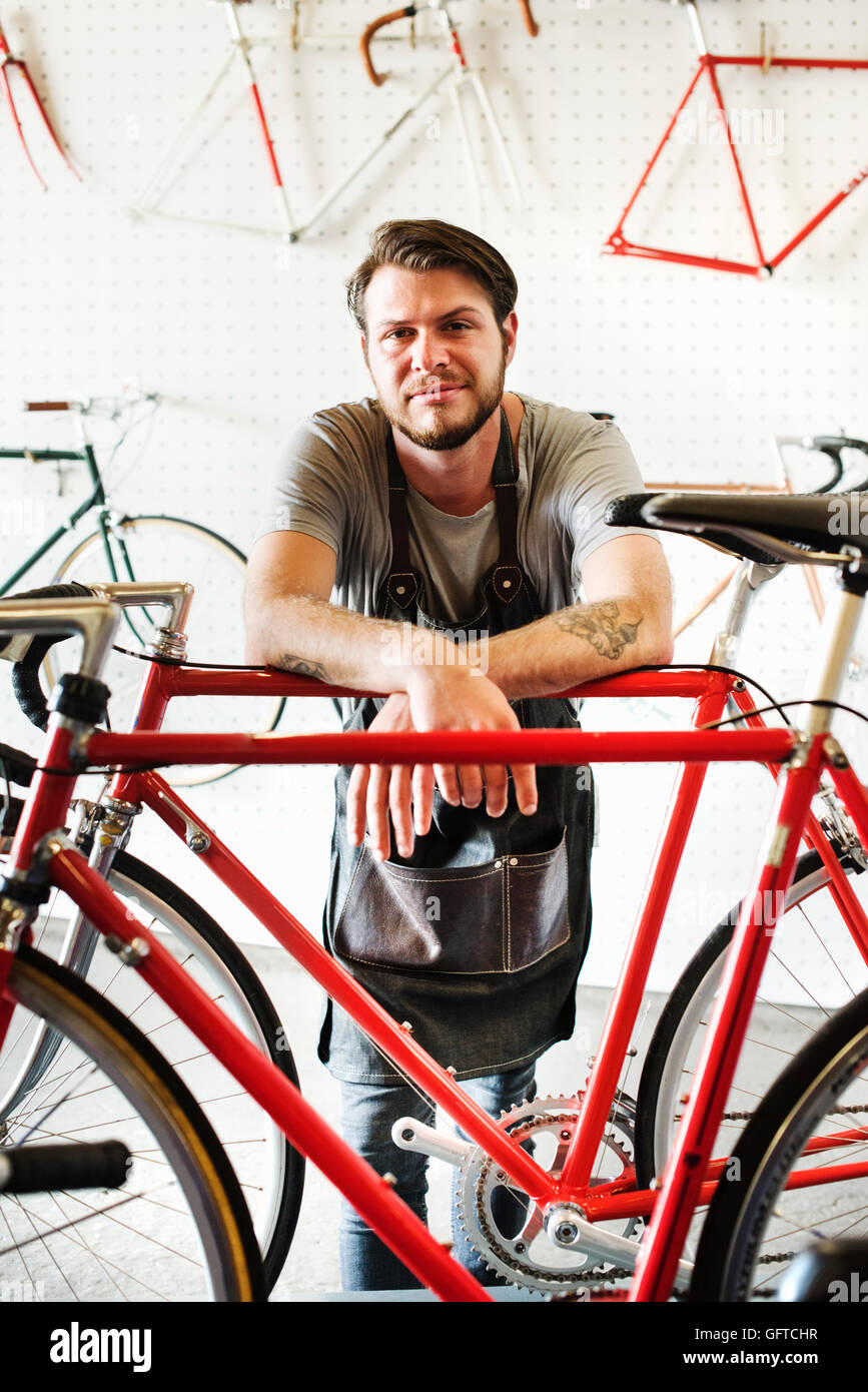 Repair owner vertical hi-res stock photography and images - Alamy