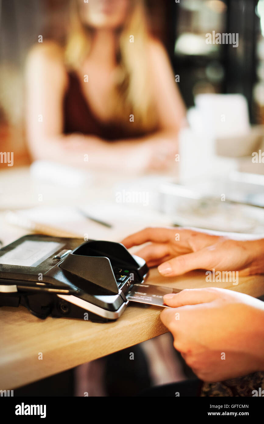 Using a card hi-res stock photography and images - Alamy