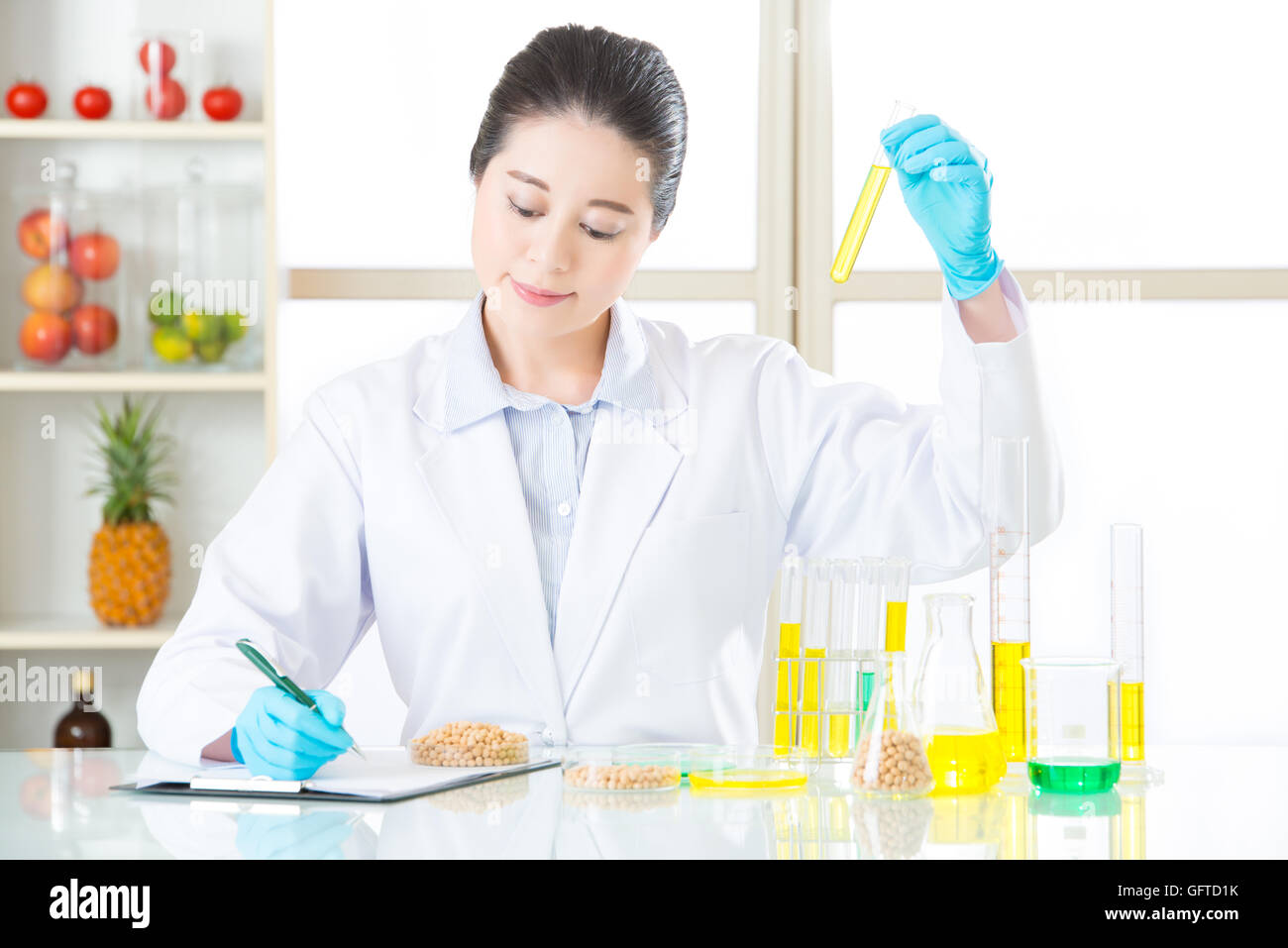 genetic modification food test is very important for human health Stock ...