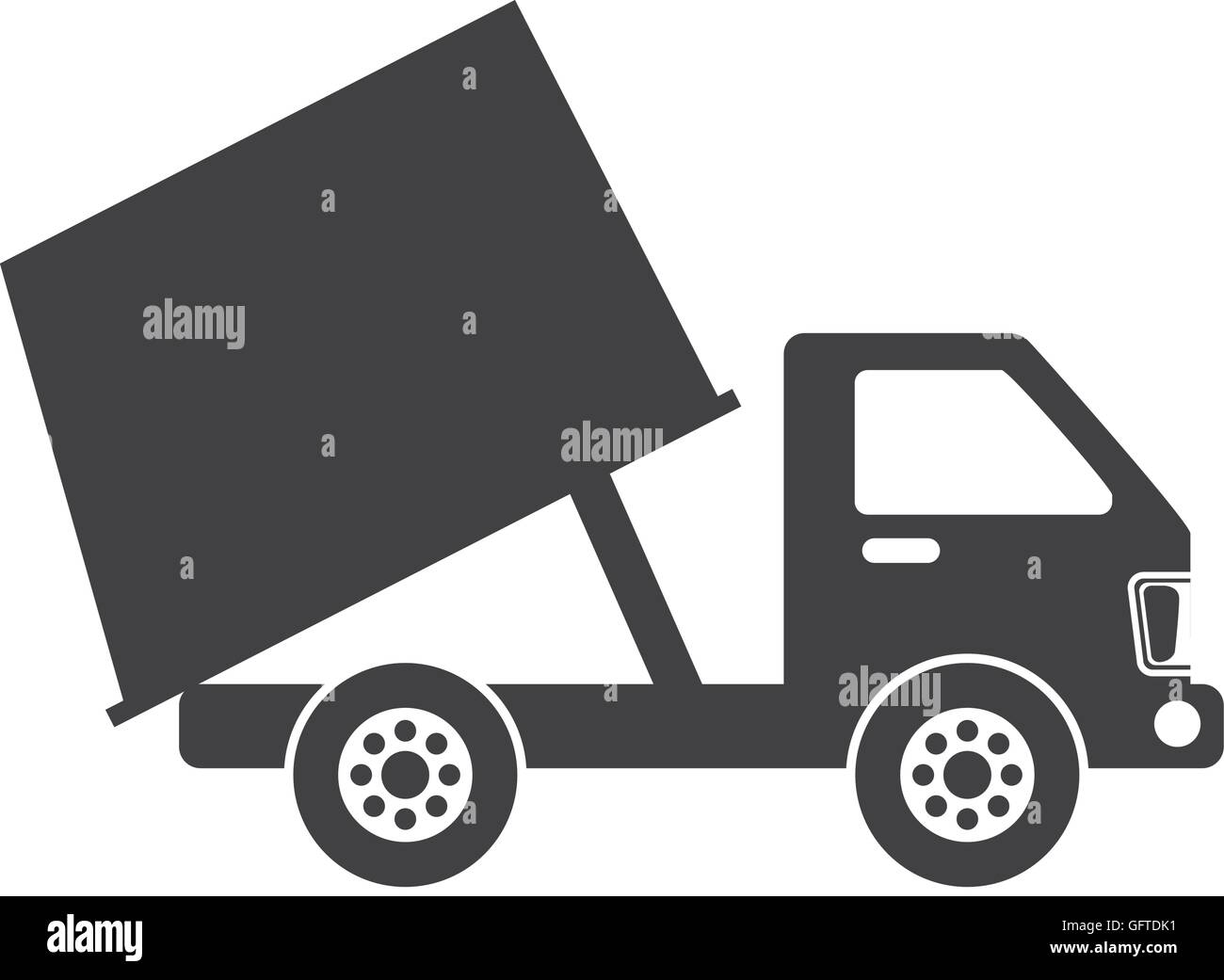 truck vehicle recycle garbage icon Stock Vector Image & Art - Alamy