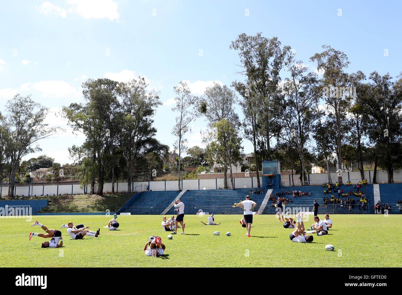 Team gb rugby 7s team training camp hi-res stock photography and images ...