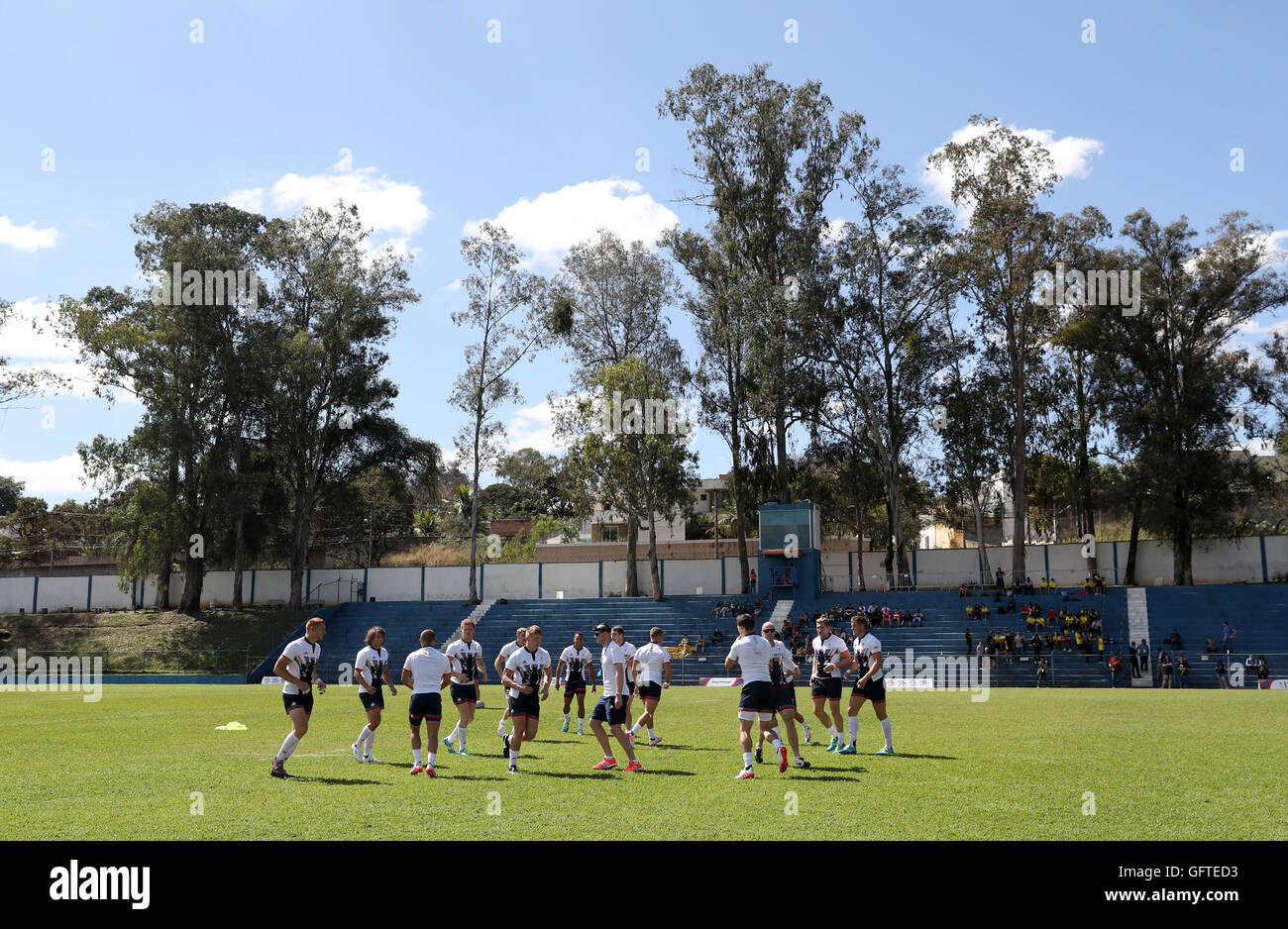 Team gb rugby 7s team training camp hi-res stock photography and images ...