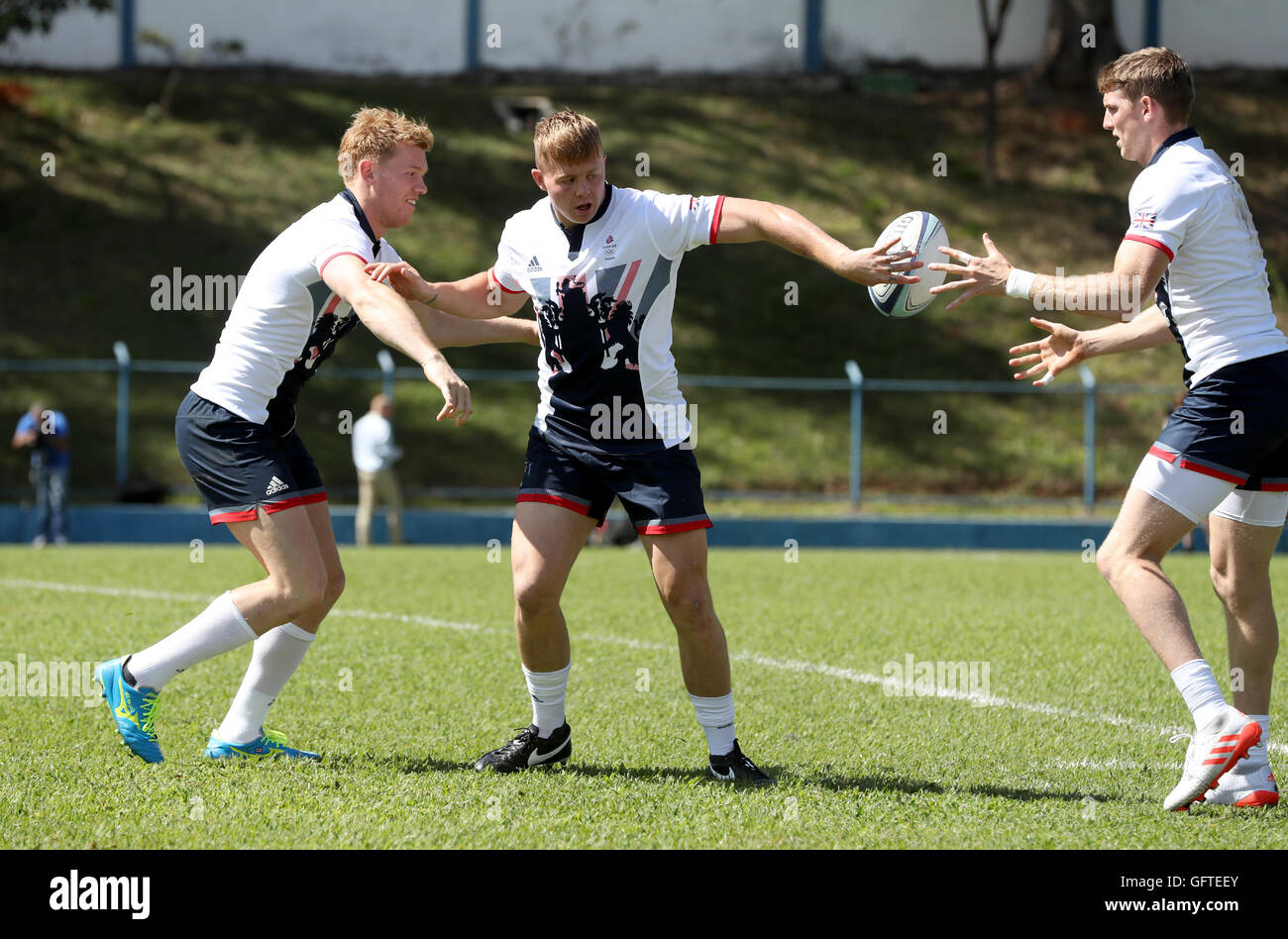 Team gb rugby 7s team training camp hi-res stock photography and images ...