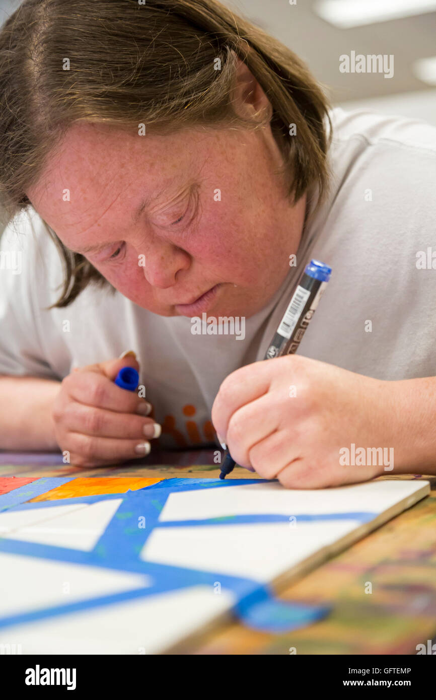 Intellectual disability hi-res stock photography and images - Alamy
