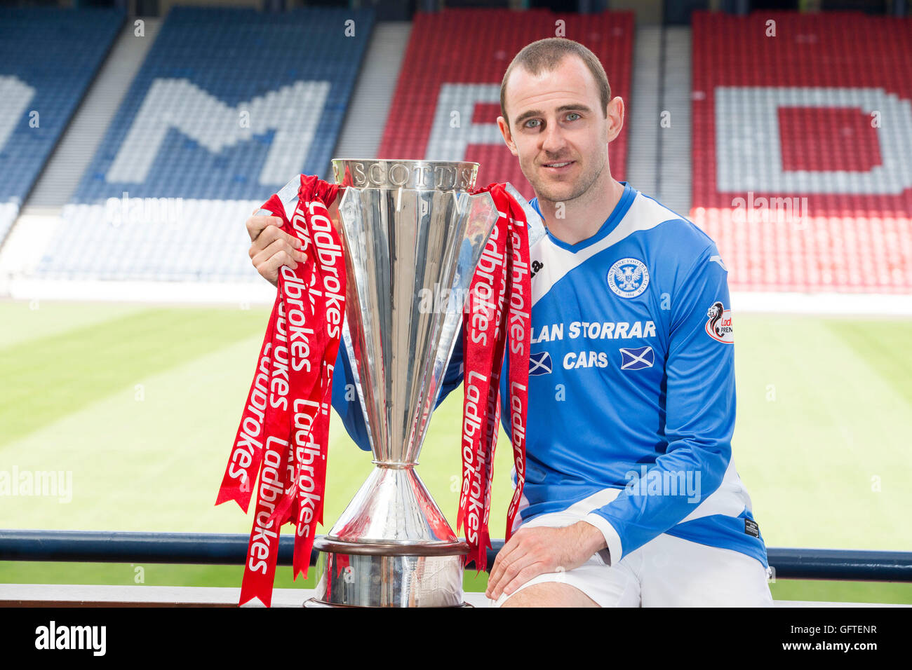 St Johnstone's Dave McKay during the Scottish Premiership Launch at ...
