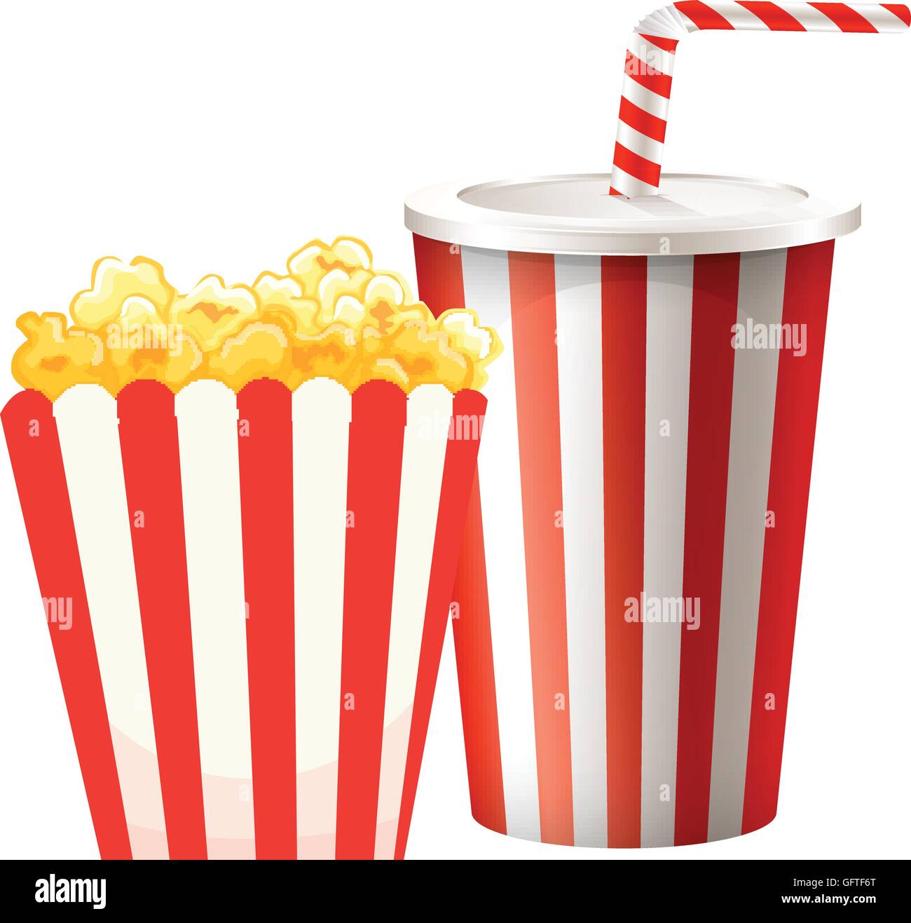 Popcorn treats Stock Vector Images - Alamy