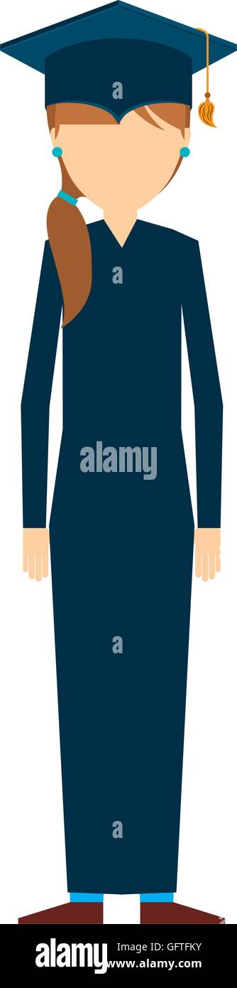 man graduation graduated icon Stock Vector Image & Art - Alamy