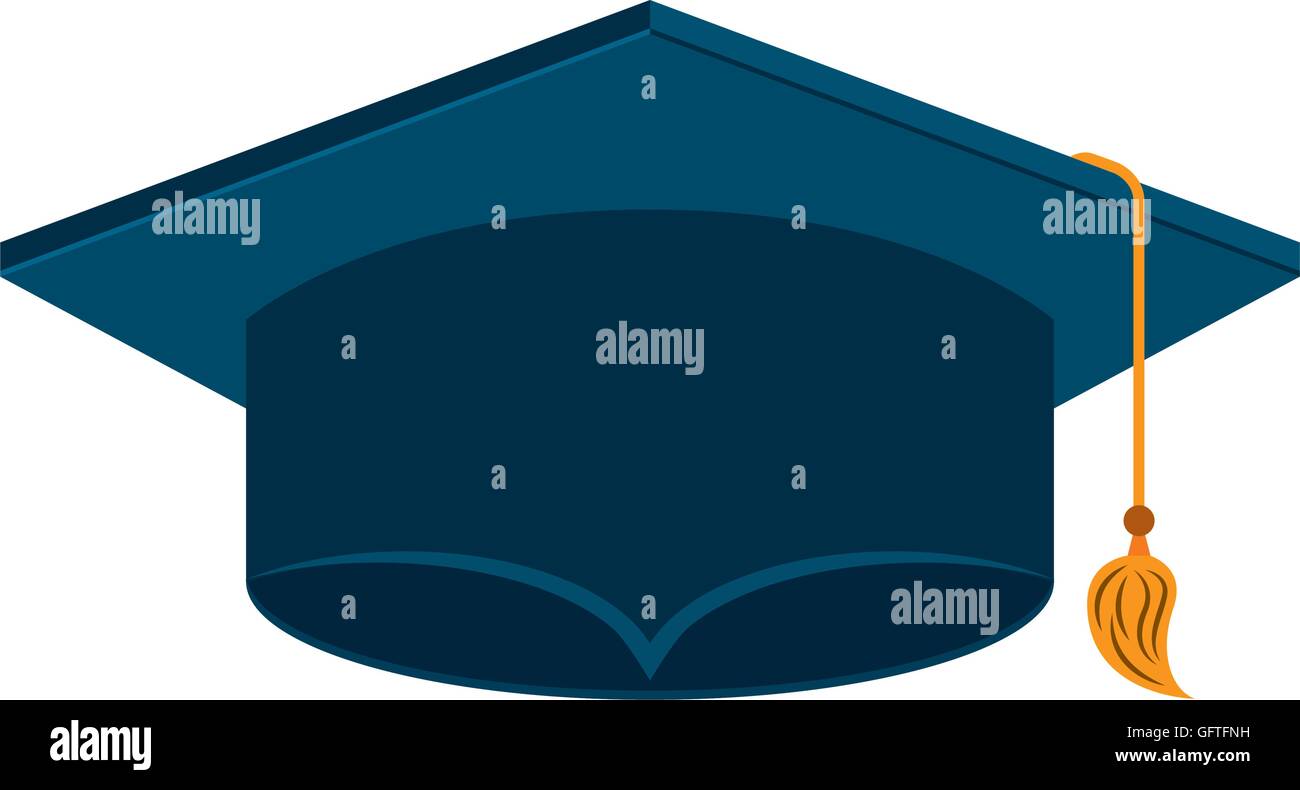 hat graduation uniform icon Stock Vector Image & Art - Alamy