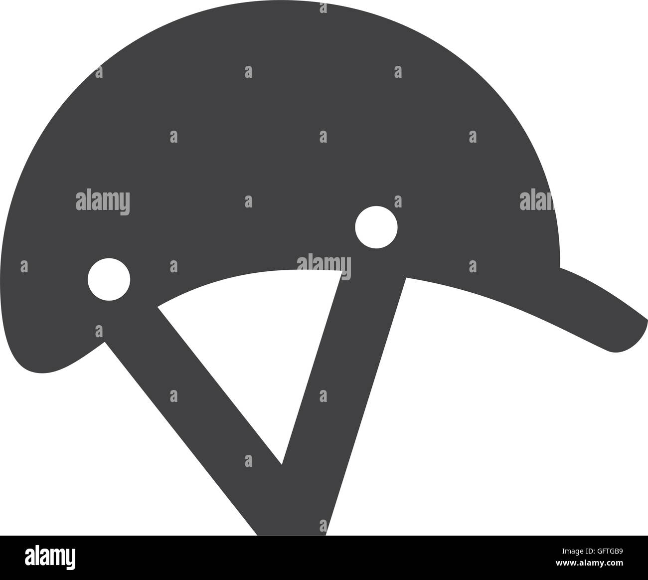 riding helmet sport icon Stock Vector Image & Art - Alamy