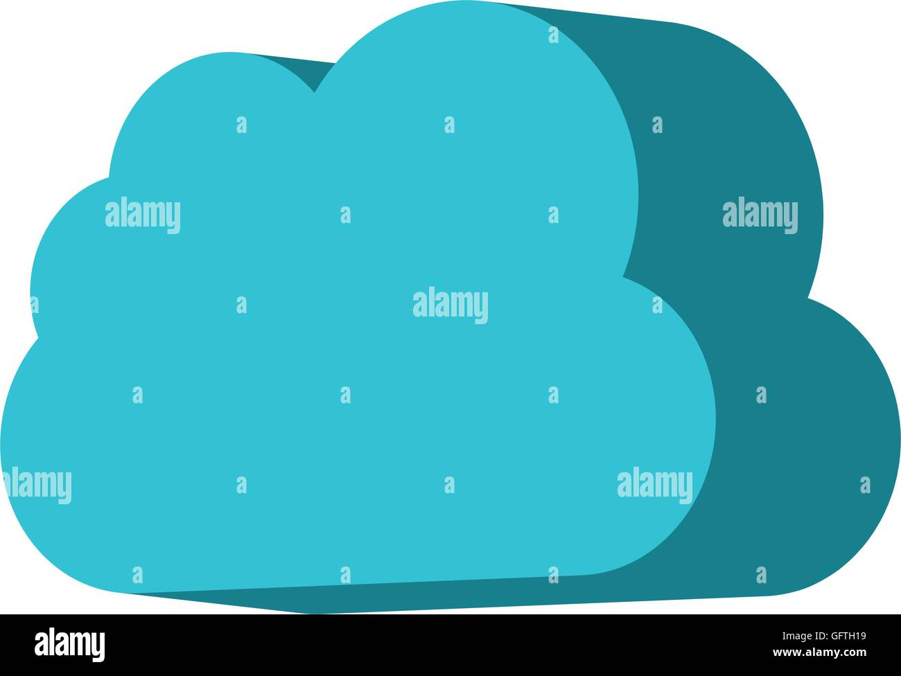 cloud computing silhouette icon Stock Vector Image & Art - Alamy