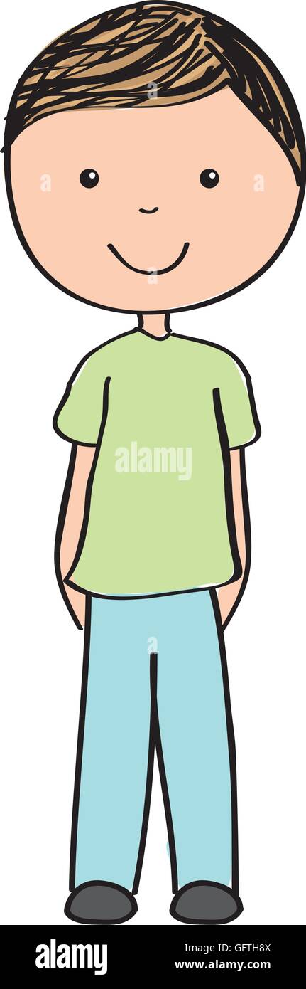 little boy smile icon Stock Vector Image & Art - Alamy