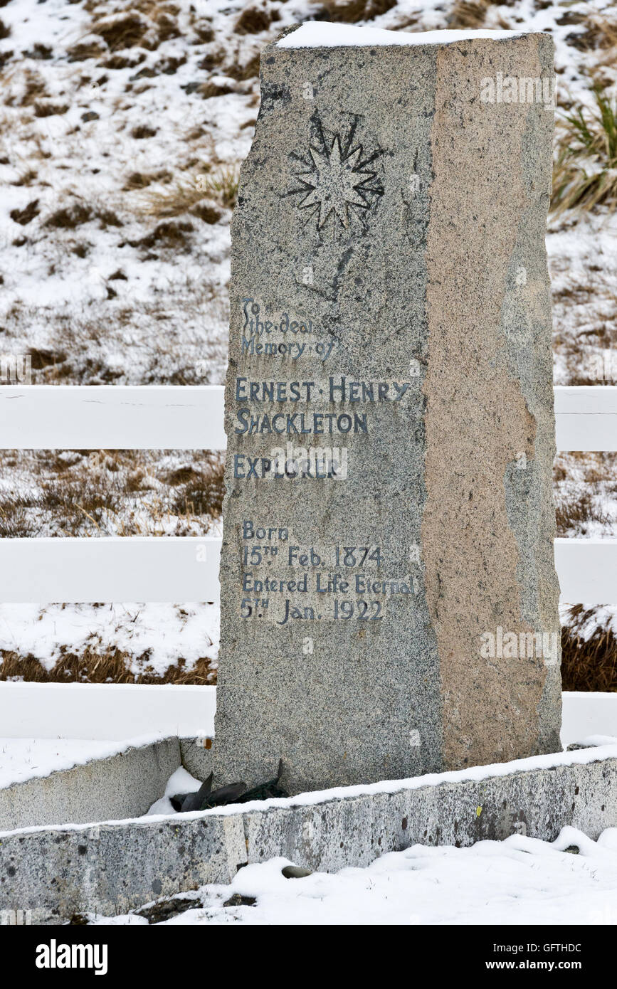 Ernest shackleton’s grave hi-res stock photography and images - Alamy