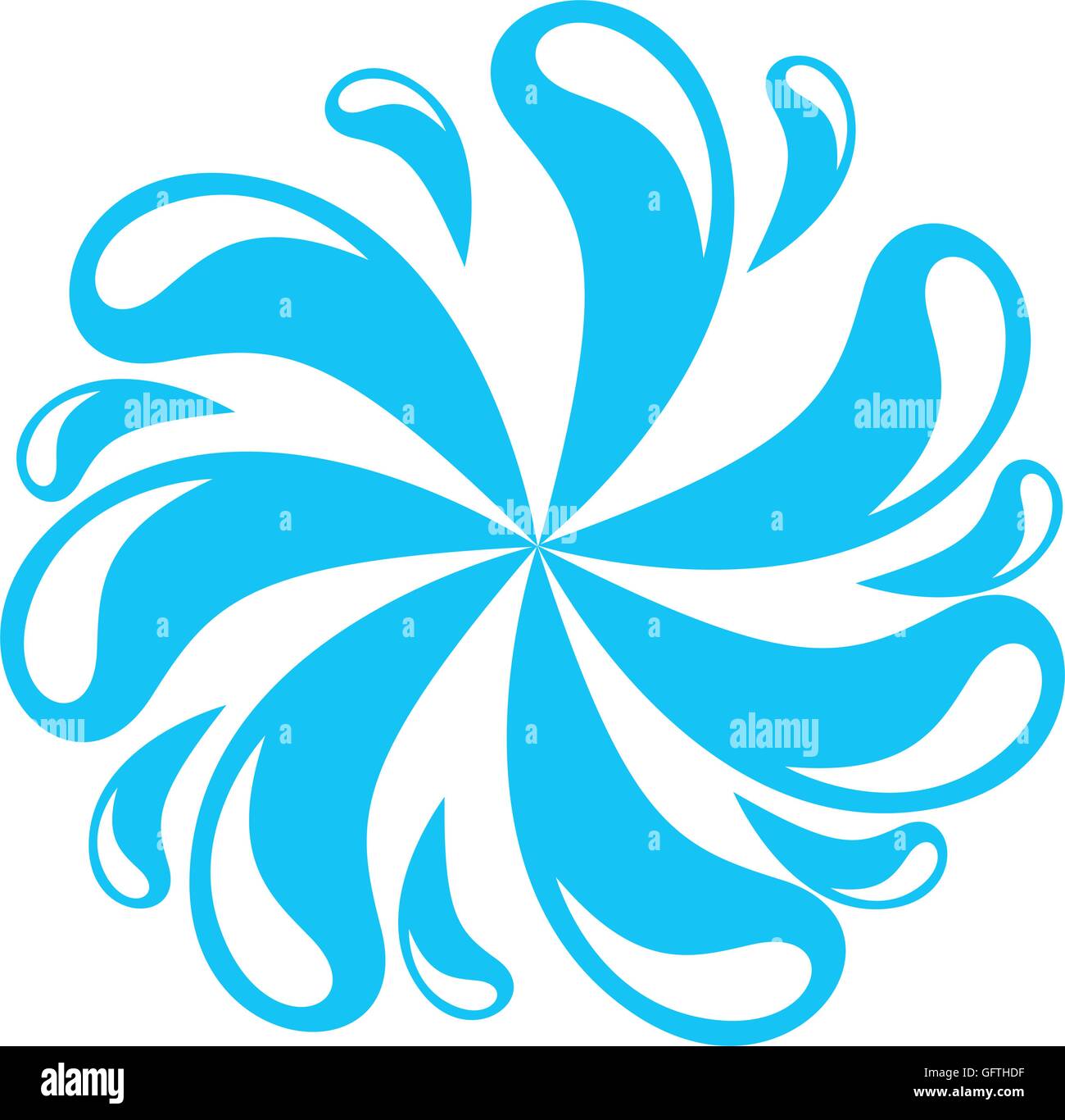 water drops splash icon Stock Vector Image & Art - Alamy