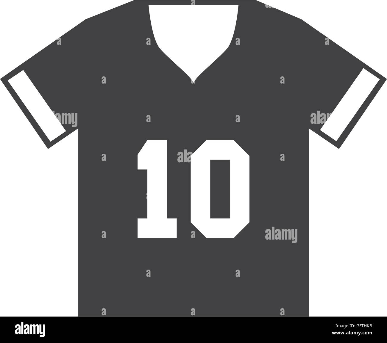 shirt captain football american sport Stock Vector Image & Art - Alamy