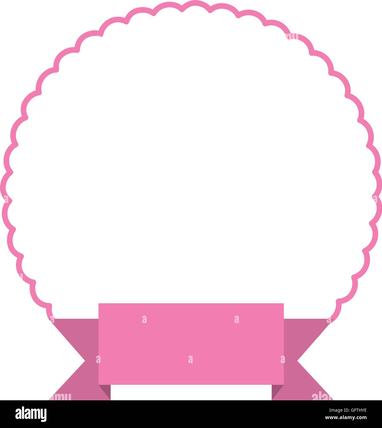 pink elegant frame icon Stock Vector Image & Art - Alamy