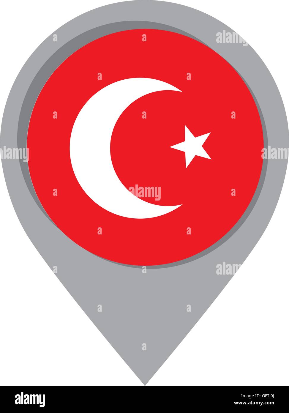 Turkish Language Flag Icon