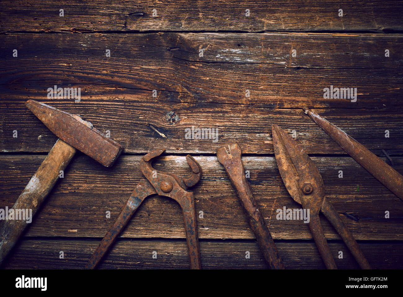 Rusted tools hi-res stock photography and images - Alamy